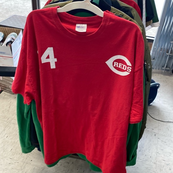 Port and Company | Shirts | Vintage Mens Port Company Cincinnati Reds 4 ...